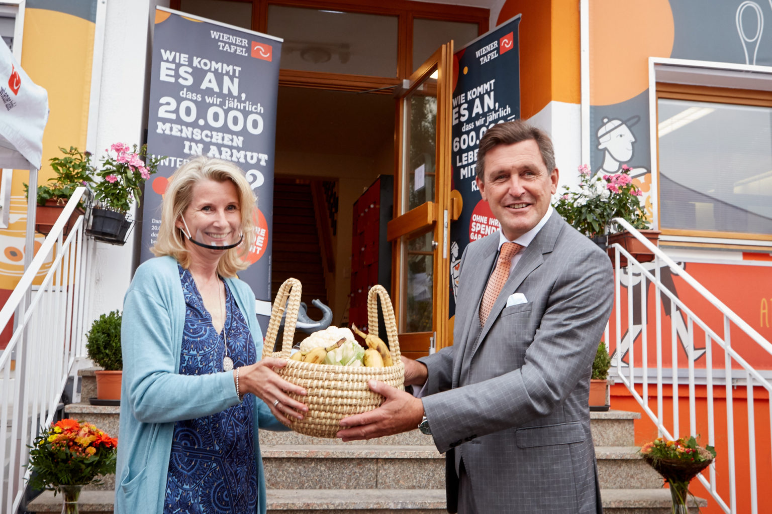 Stadtrat Hanke besucht Wiener Tafel – Großmarkt Wien